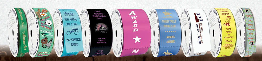Custom Ribbon Rolls