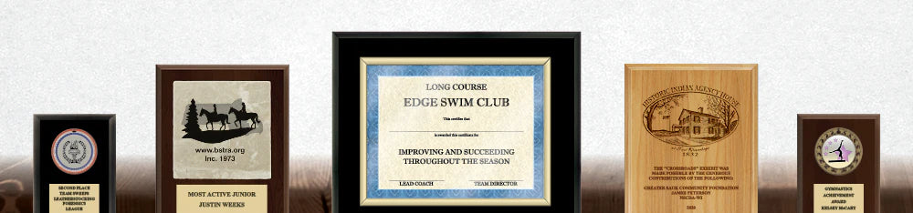 Classic & Custom Plaque Awards – Hodges Badge Company