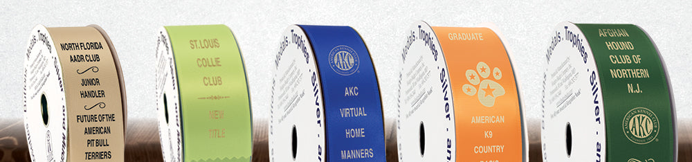 Dog Show Ribbon Rolls