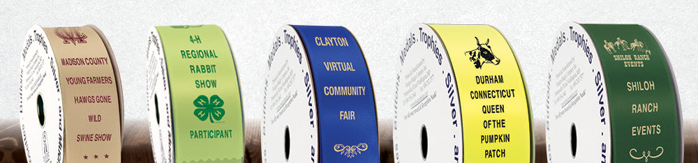 Fair Ribbon Rolls | Fair, Festival & 4-H Awards | Hodges Badge