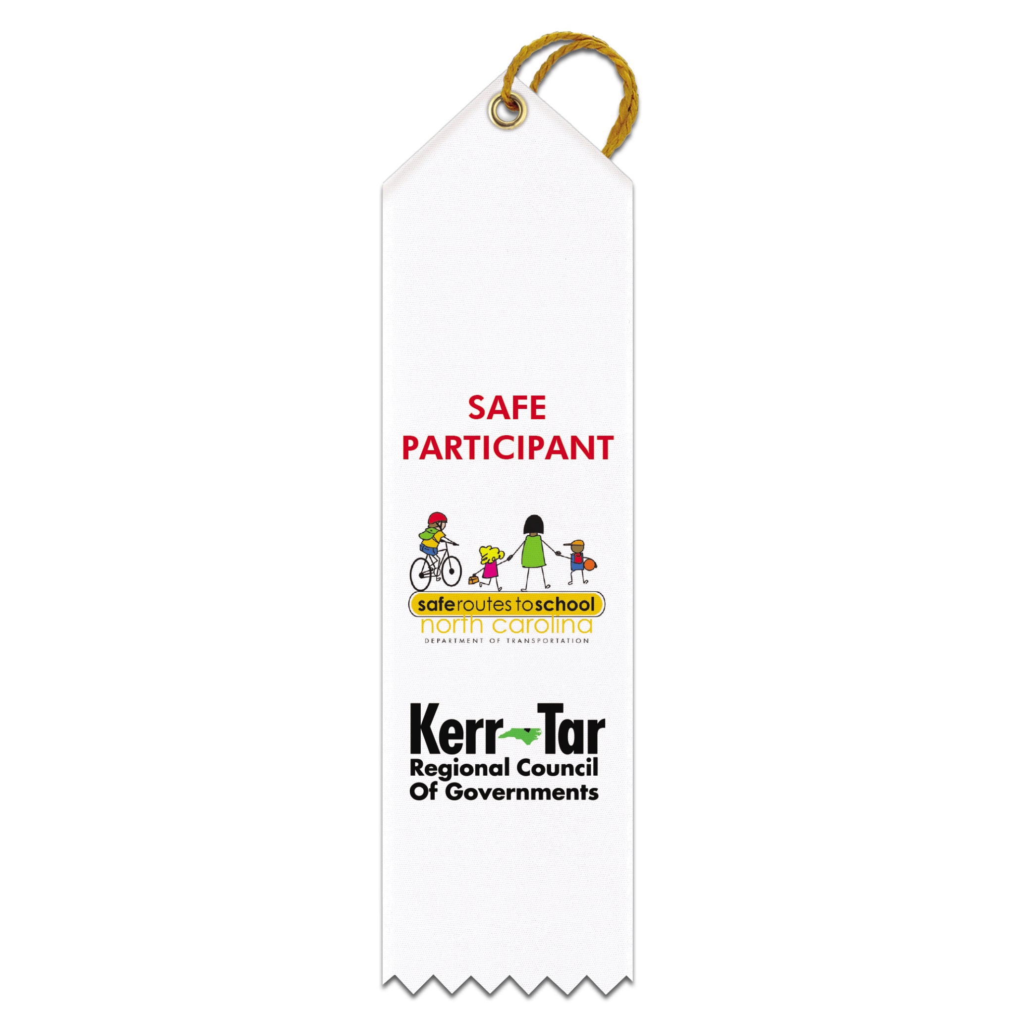 Multicolor Point Top Award Ribbon - 1-5/8" x 6" | Hodges Badge