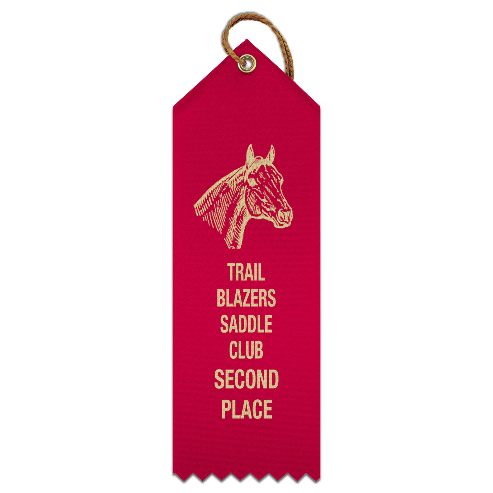 Point Top Award Ribbon | Award Ribbons | Hodges Badge Company