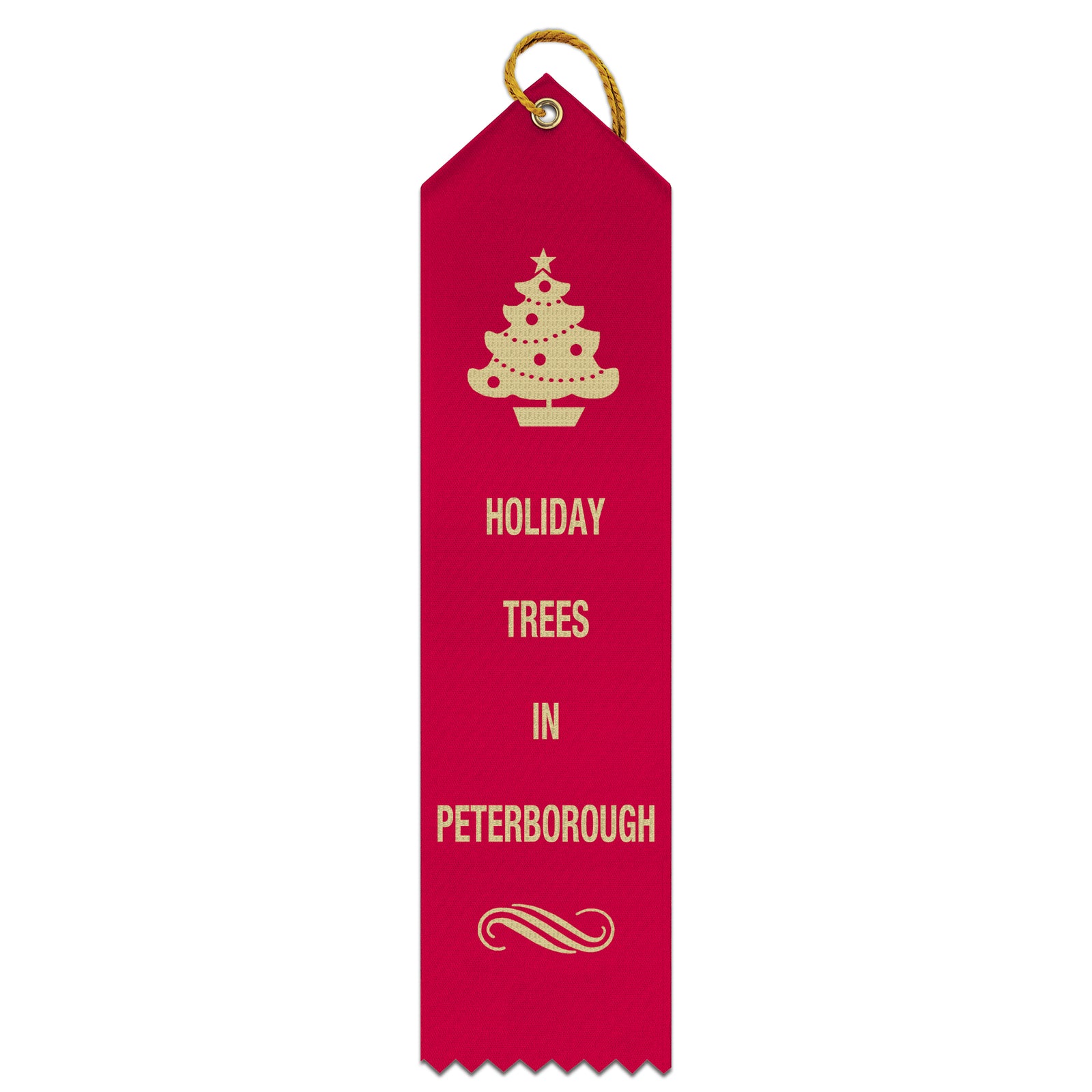 Point Top Award Ribbon | Award Ribbons | Hodges Badge Company