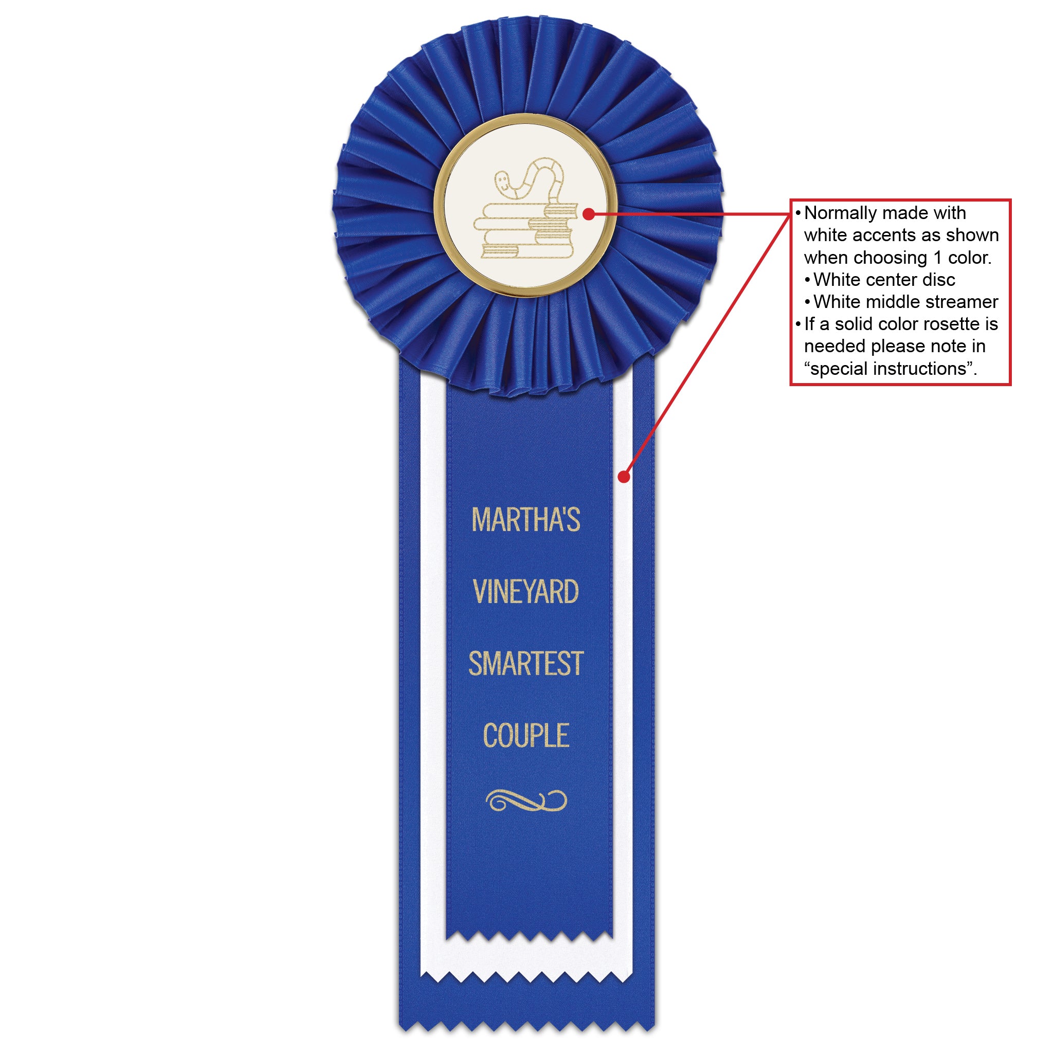 Recognition 1 Streamer Rosettes