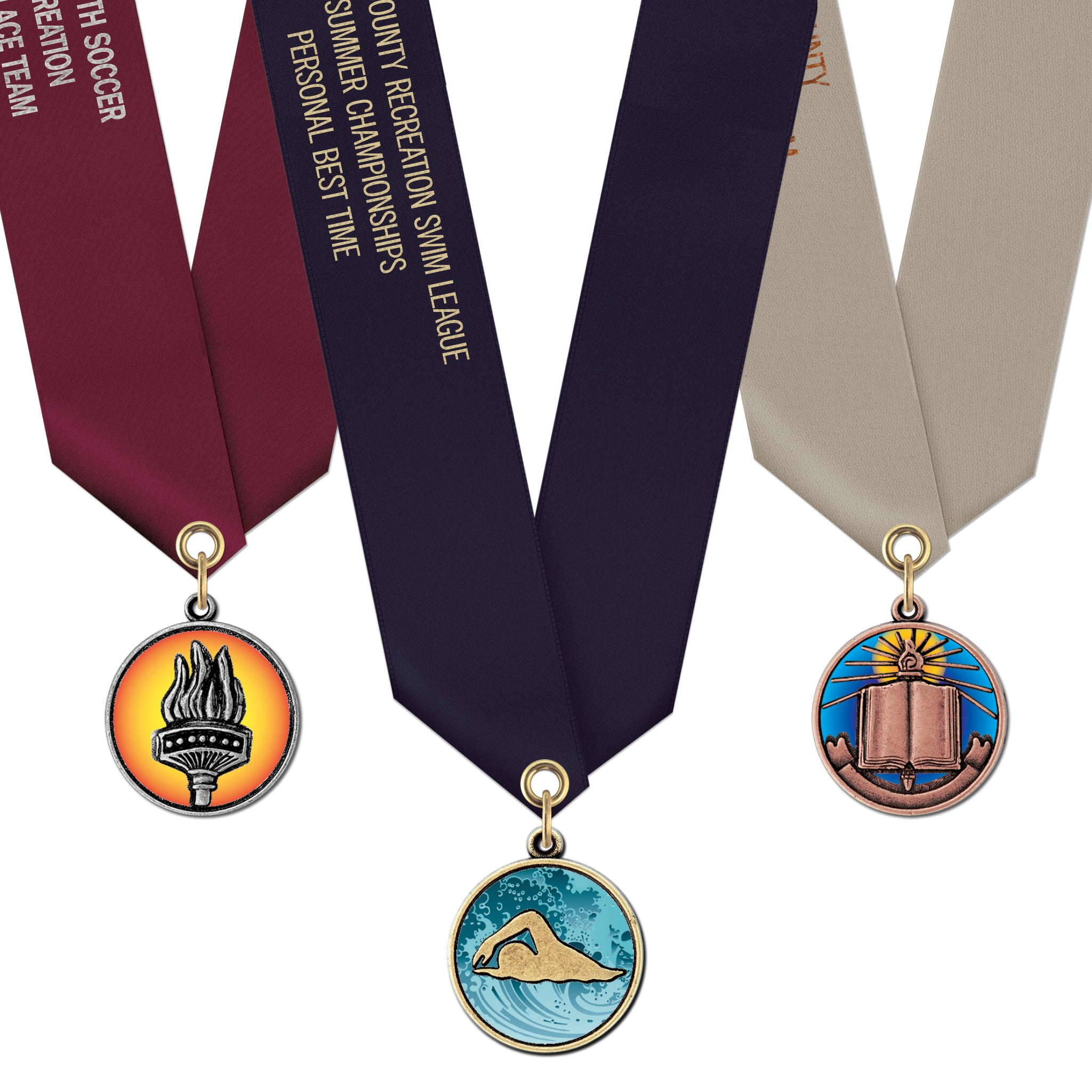 CXC Award Medal - Satin | Hodges Badge Company