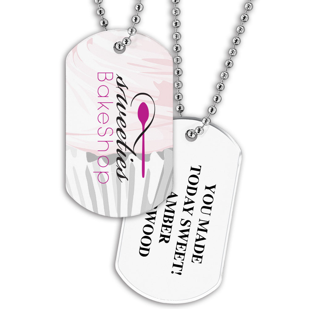 Custom Dog Tags | Print on Front & Back | Hodges Badge Company