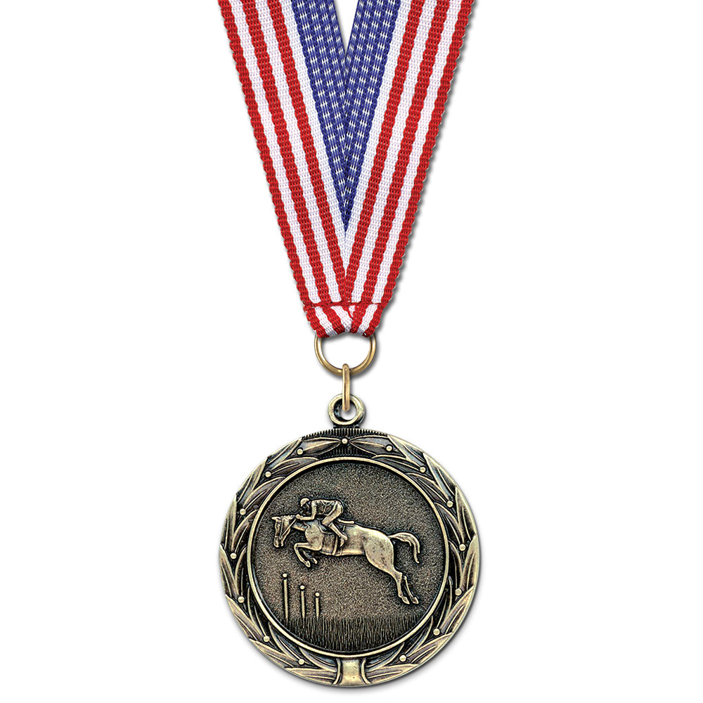 HBX Medal w/ Ribbon | Award Medals| Hodges Badge Company