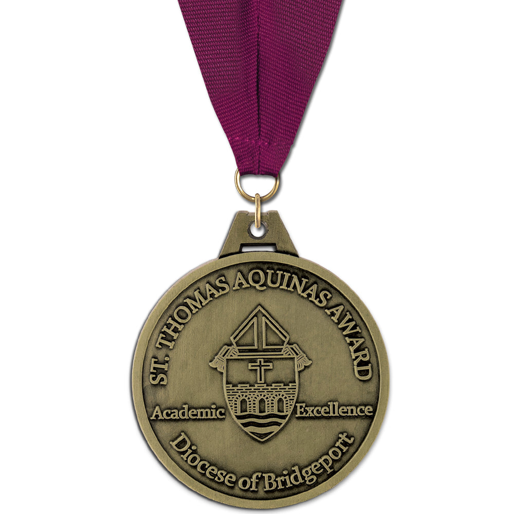 HS Award Medal w/ Grosgrain Neck Ribbon | Hodges Badge Co.