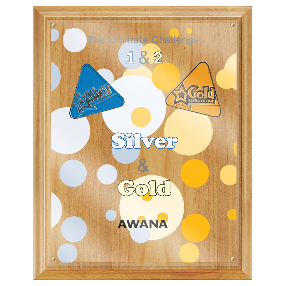 Full Color Plaque - Red Alder w/ Acrylic Overlay | Hodges