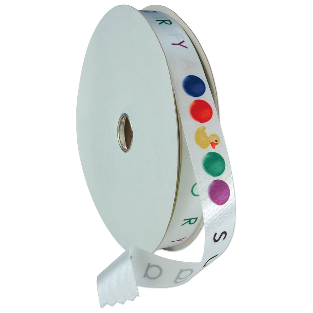 Multicolor Award Ribbon Roll - 1" wide - 100 yds. | Hodges Badge