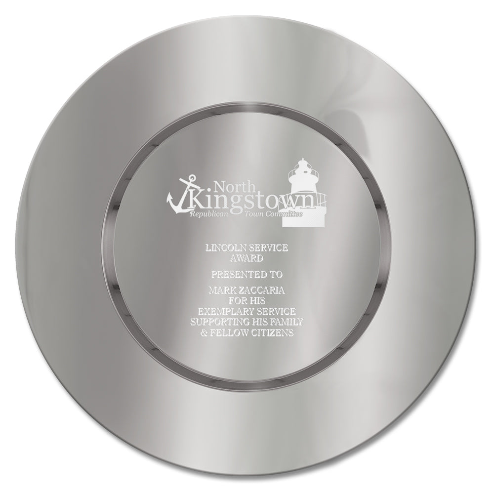 Round Tray | Silver Award Trophies | Hodges