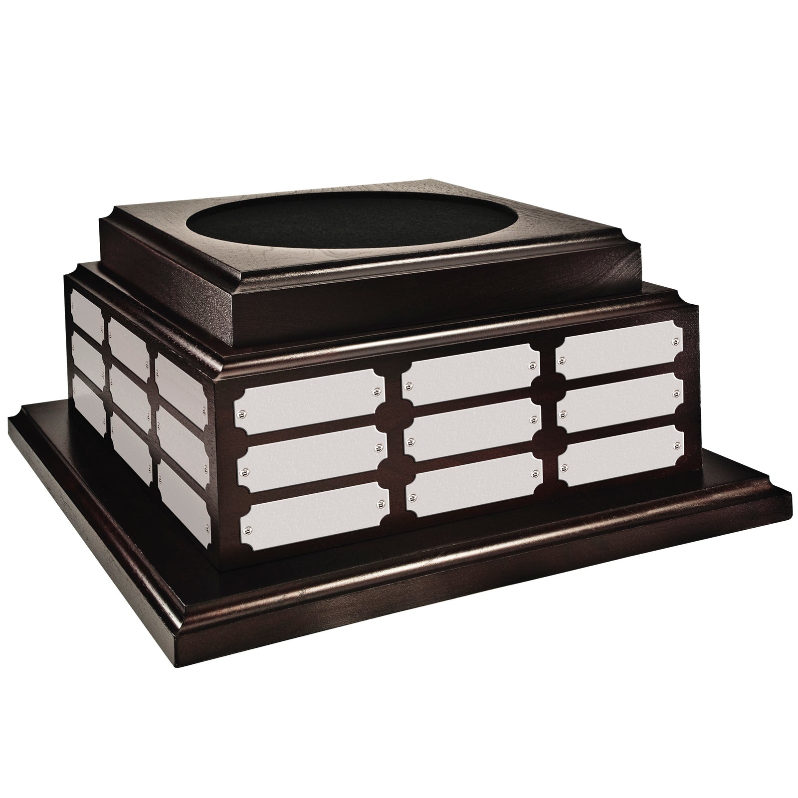 Large Cherry Perpetual Trophy Base | Hodges Badge Company