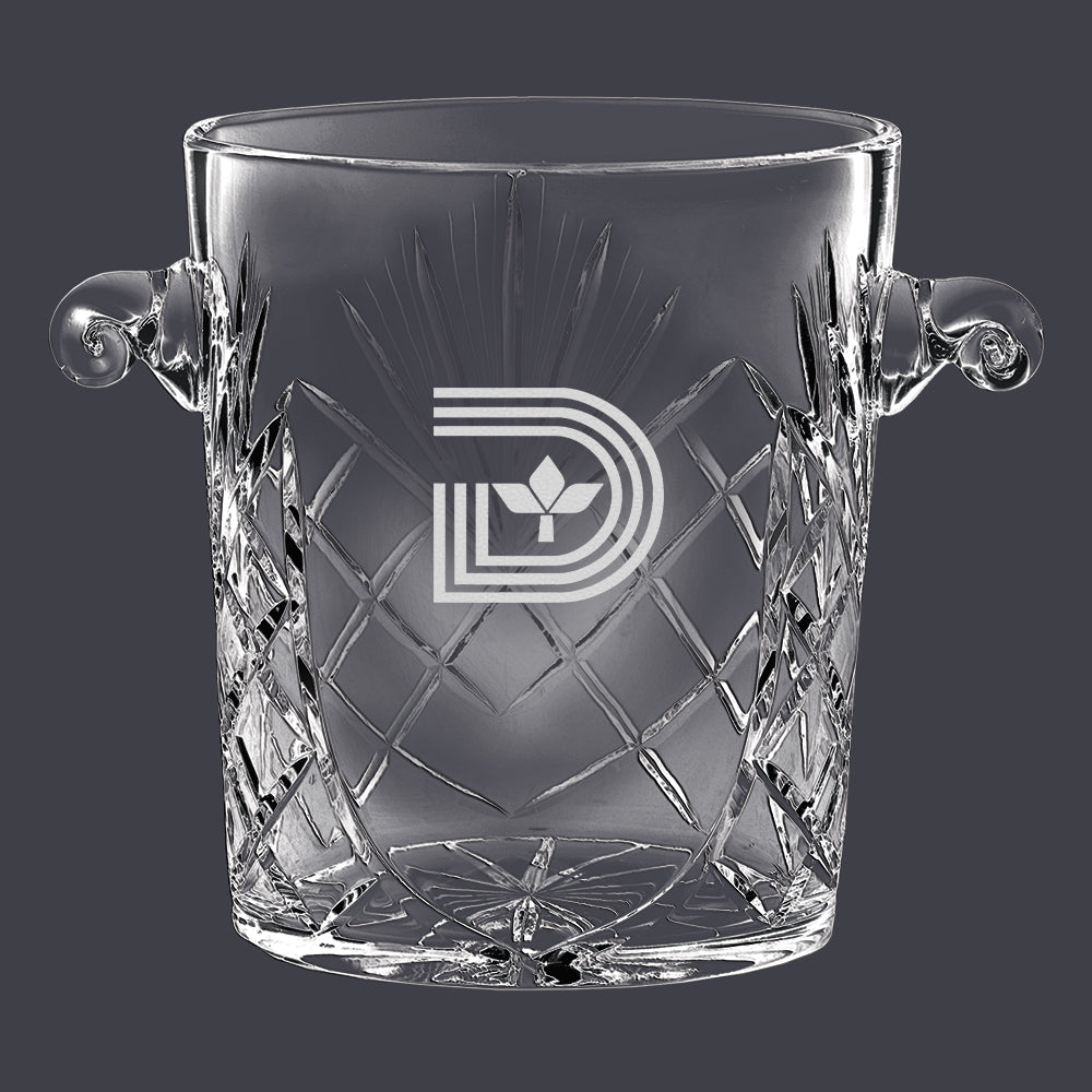 Durham Crystal Ice Bucket | Hodges Badge