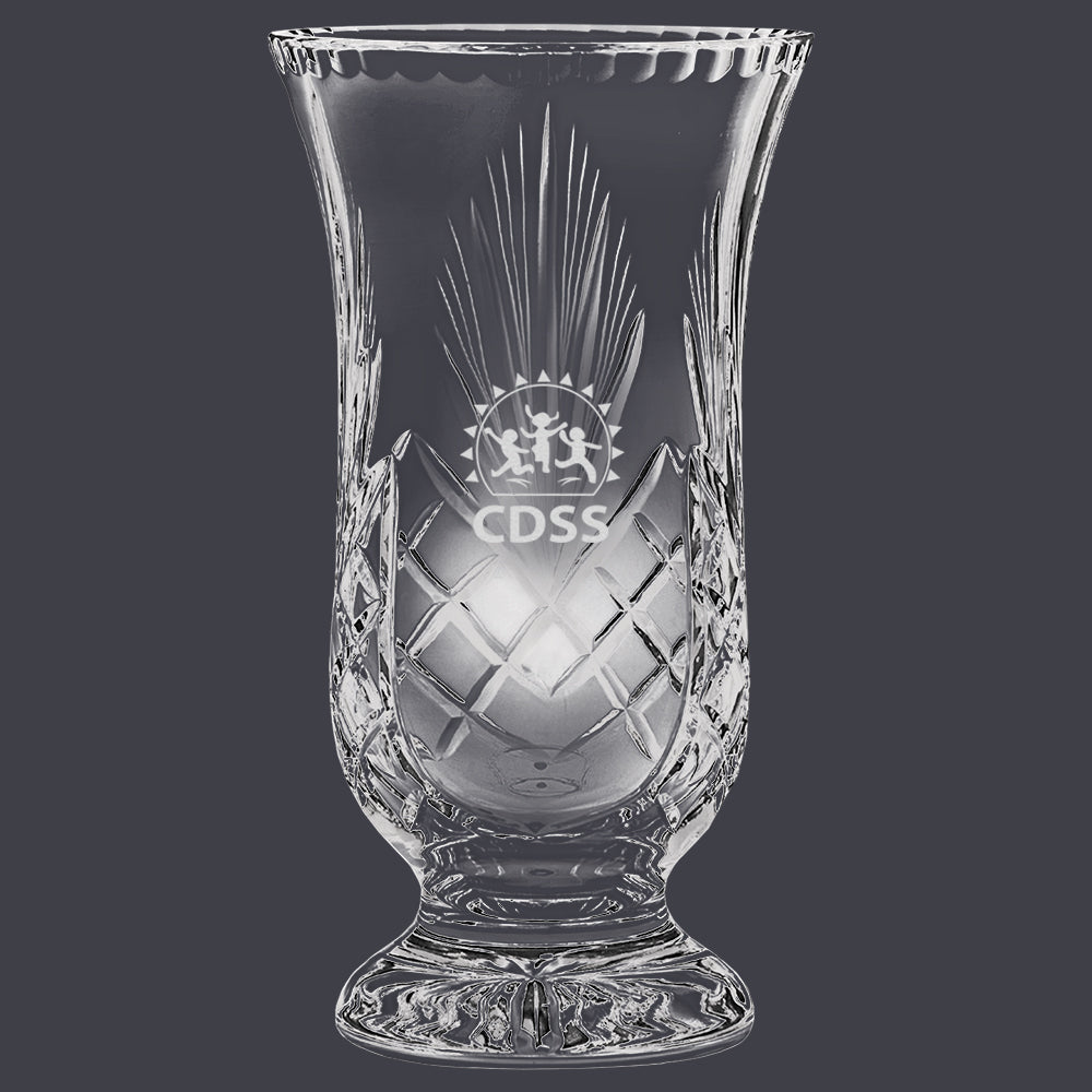 Durham Crystal Vase Trophy | Hodges Badge