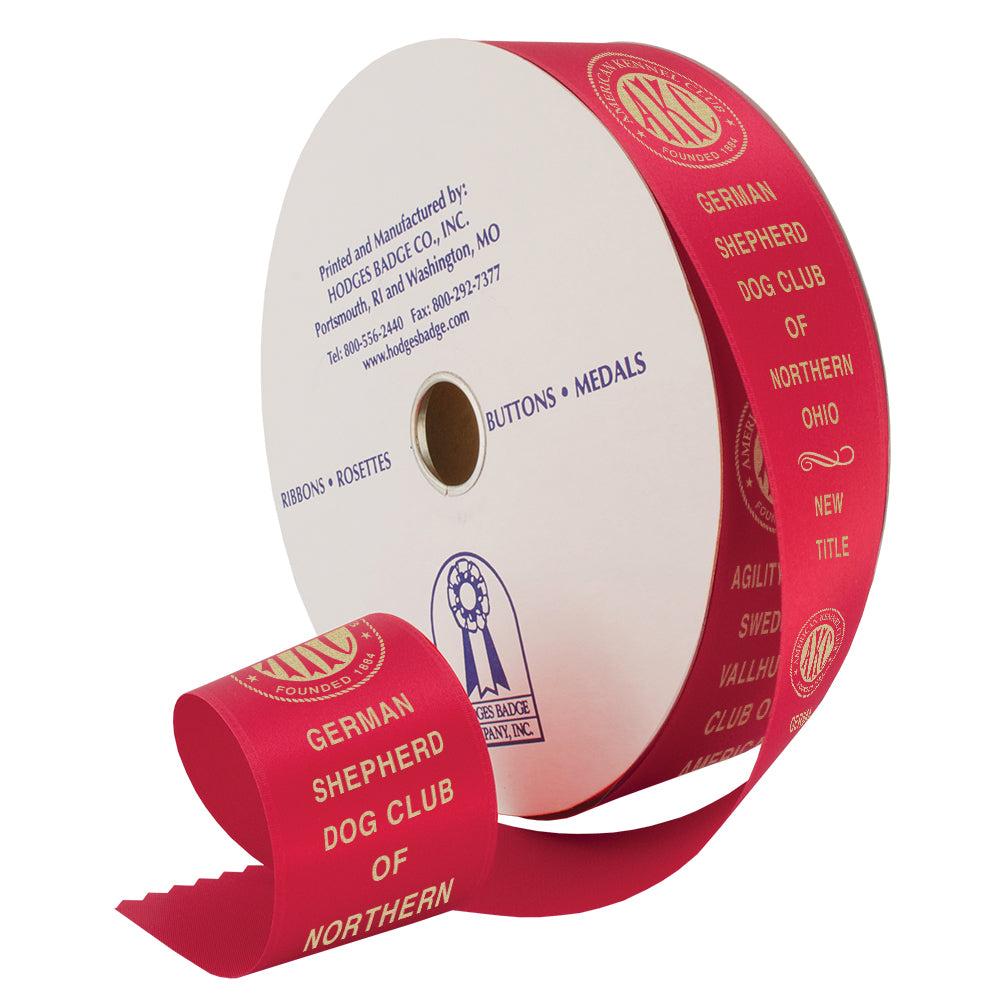 Award Ribbon Rolls | Hodges Badge Company