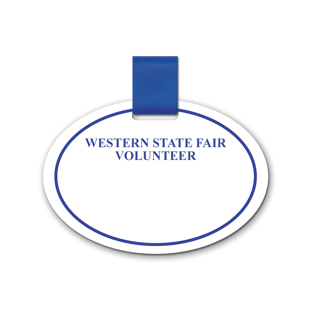 Oval Pin-on Name Tag | IDs