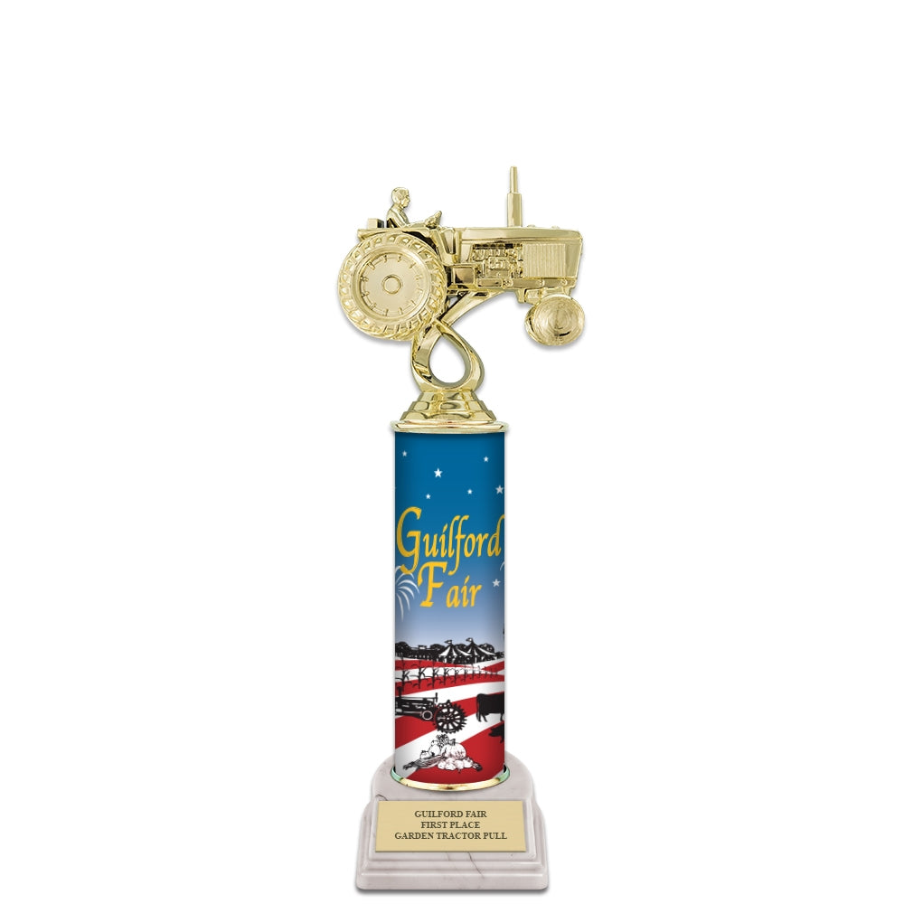 Custom Column Trophy | 12" Trophy | Hodges Badge Company