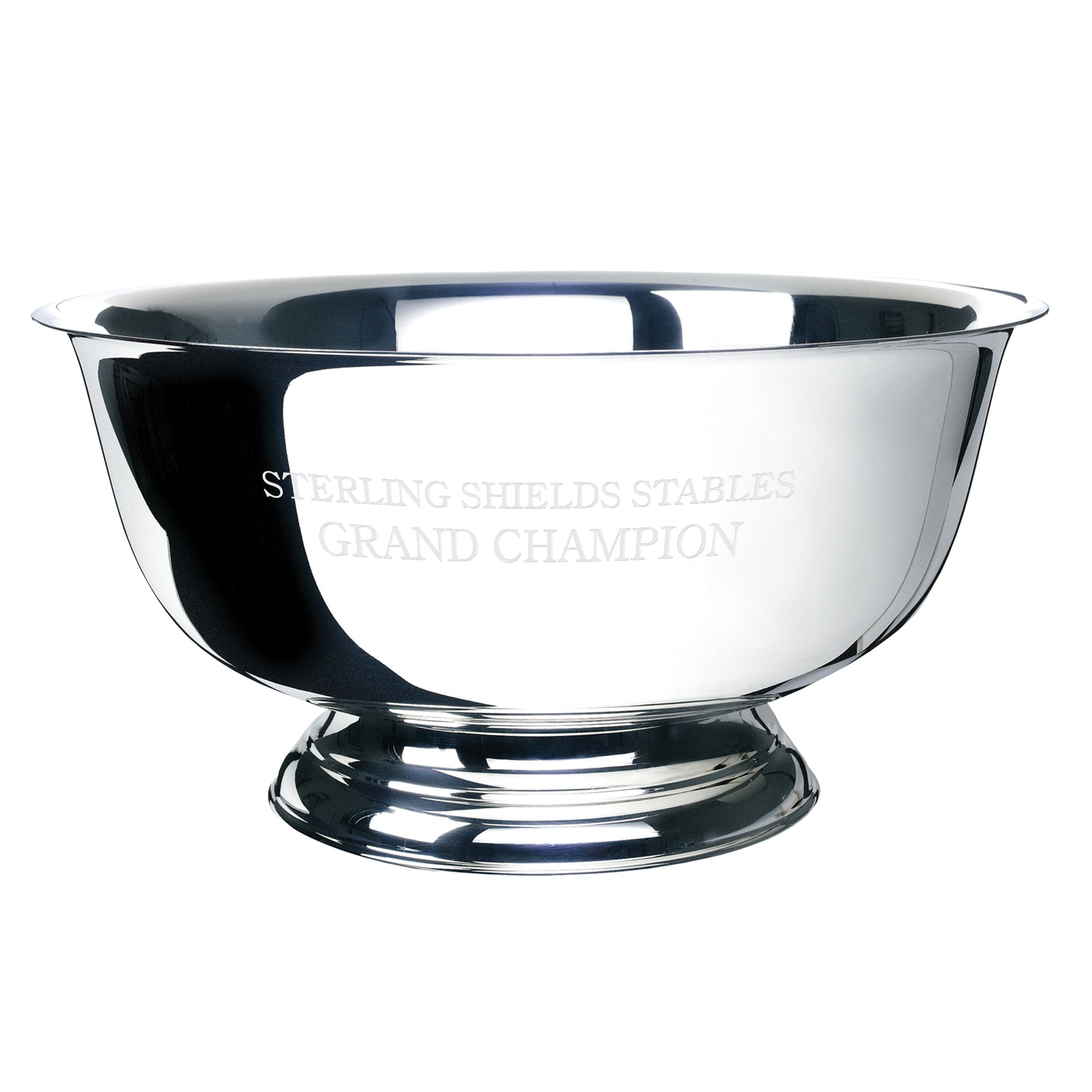 10" Sterling Silver Revere Award Bowl | Hodges Badge Company