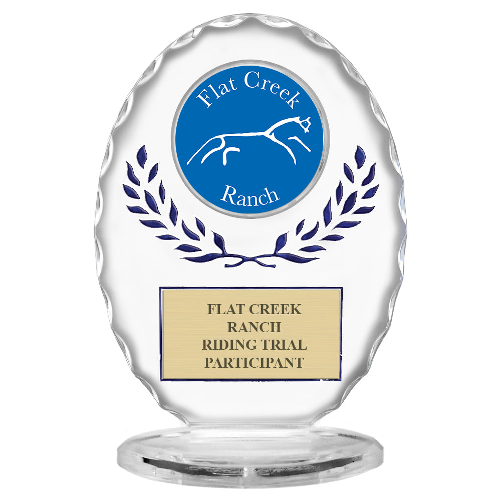 Free Standing Oval Trophy | Hodges Badge Company, Inc.