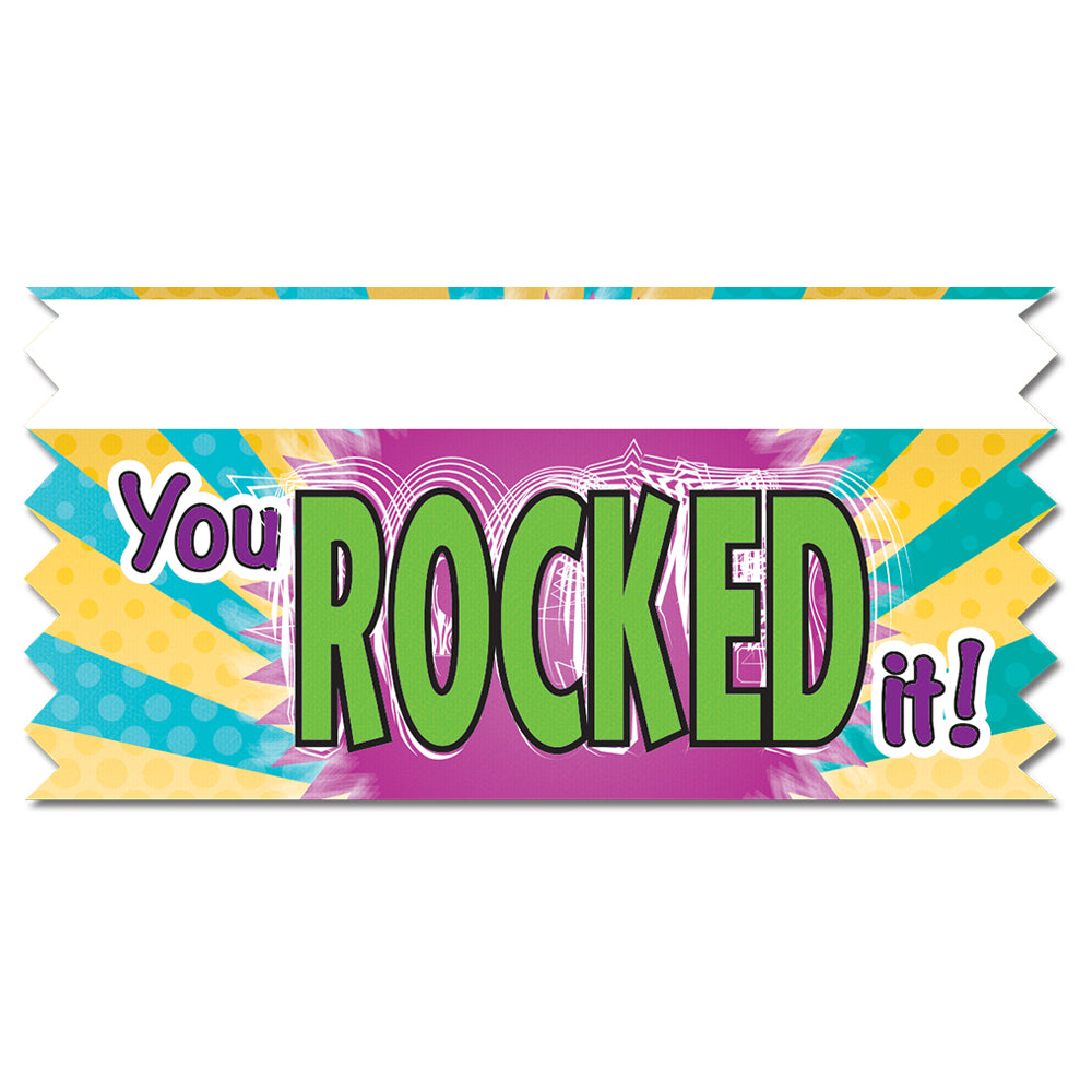 You Rocked It Ice-Breaker Ribbon | Fun at Work
