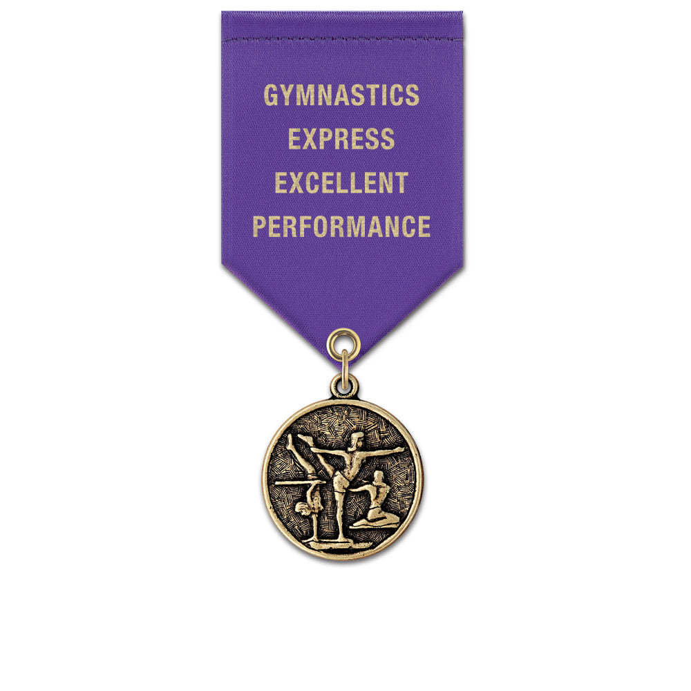 CX Medal w/ Drape | Award Medals| Hodges Badge Company