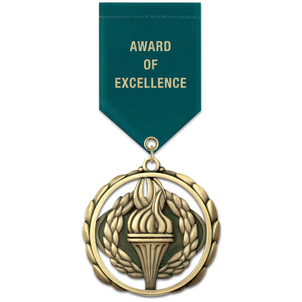 ES Medal w/ Drape | Award Medals | Hodges Badge Company