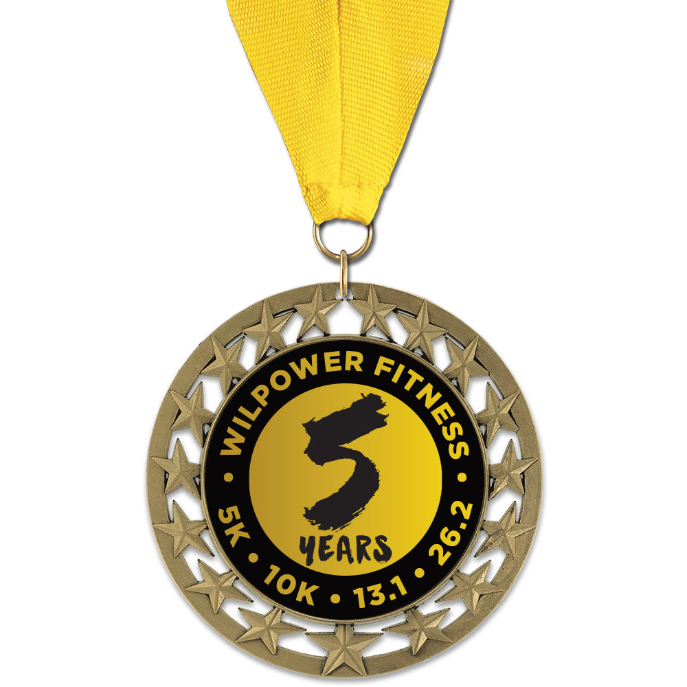 RS14 Printed Medal w/ Grosgrain | Hodges Badge Company