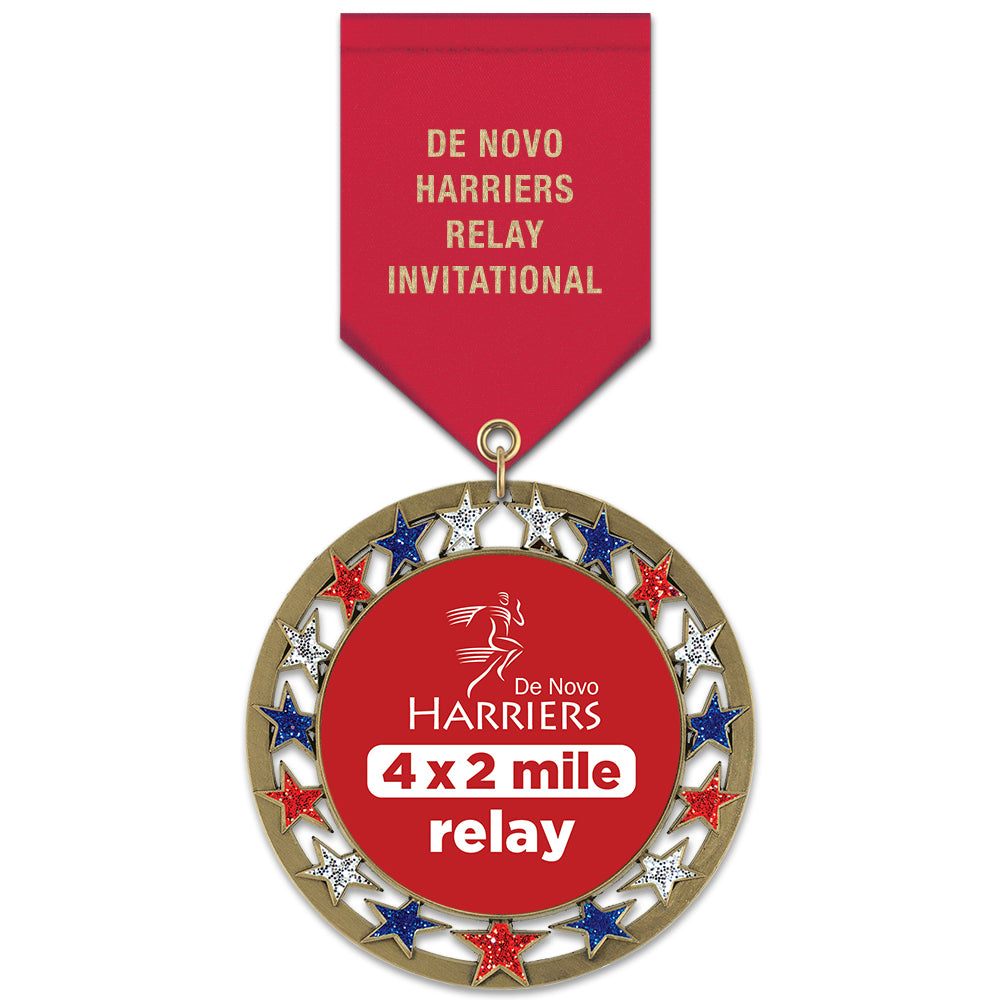 RSG Award Medal w/ Satin Drape | Hodges Badge Company