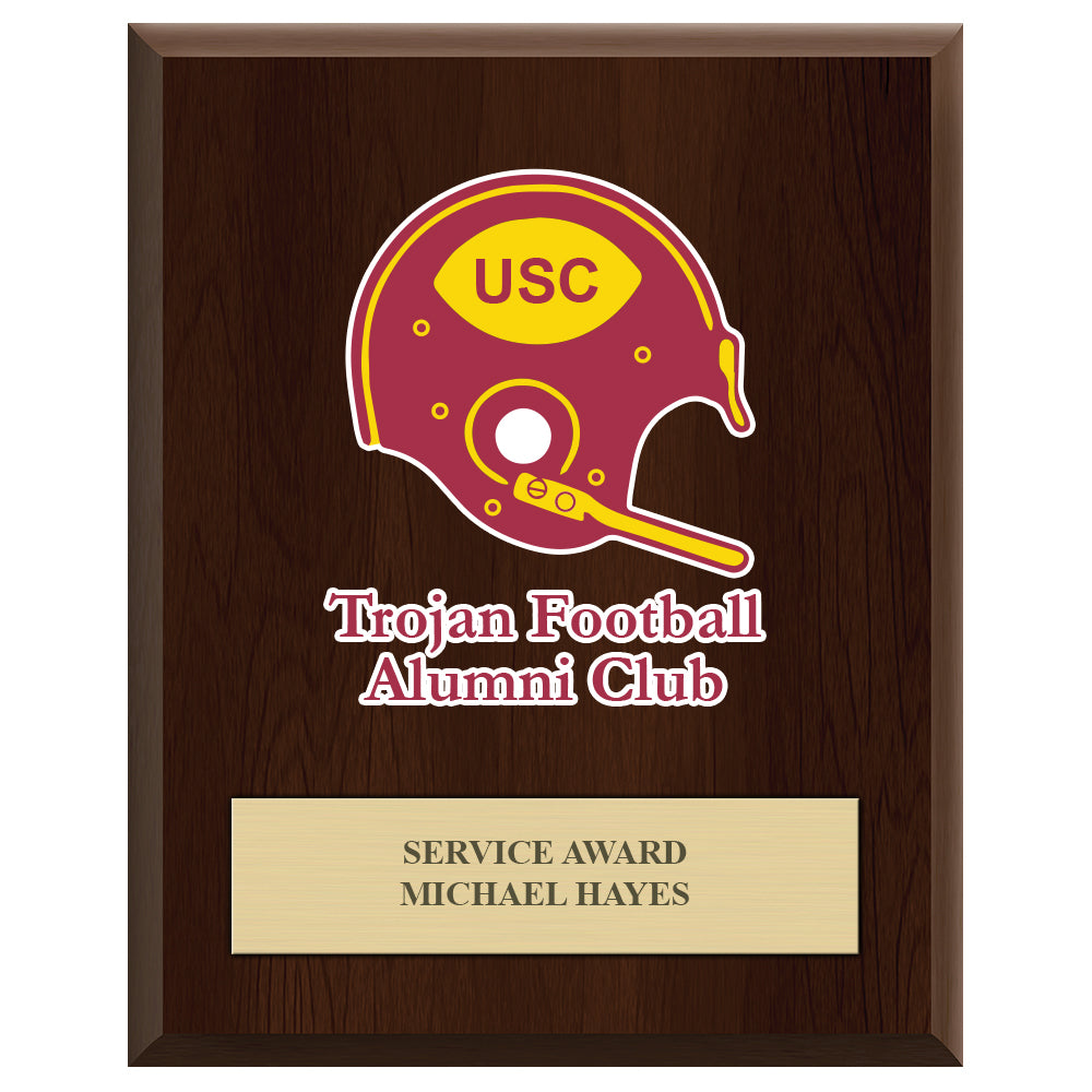 Cherry Plaque - Full color w/ Engraved Plate | Hodges Badge Company