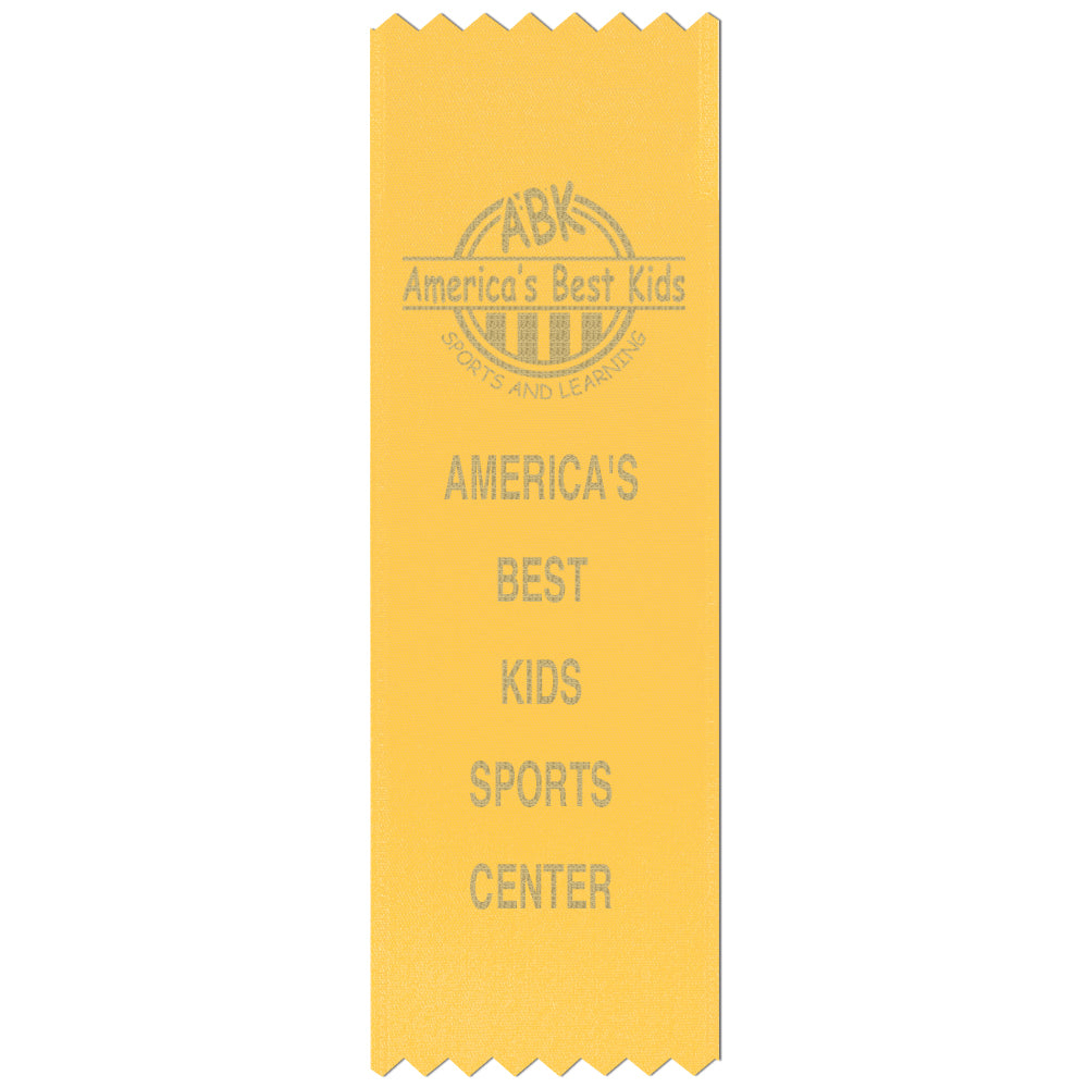 Pinked Top Award Ribbon | Award Ribbons | Hodges Badge Company