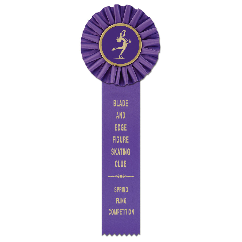 Ideal 1 | Rosette Award Ribbons | Hodges Badge Company